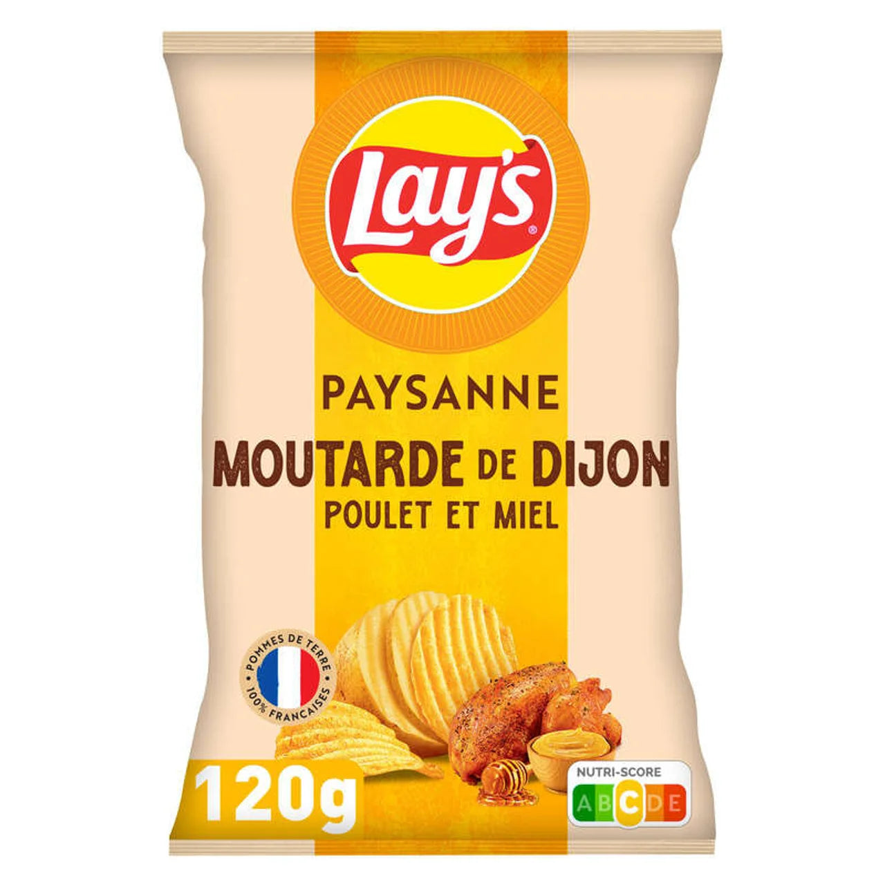 LAY’S Rustic Chips – Dijon Mustard Chicken & Honey Flavor 120g – The ...