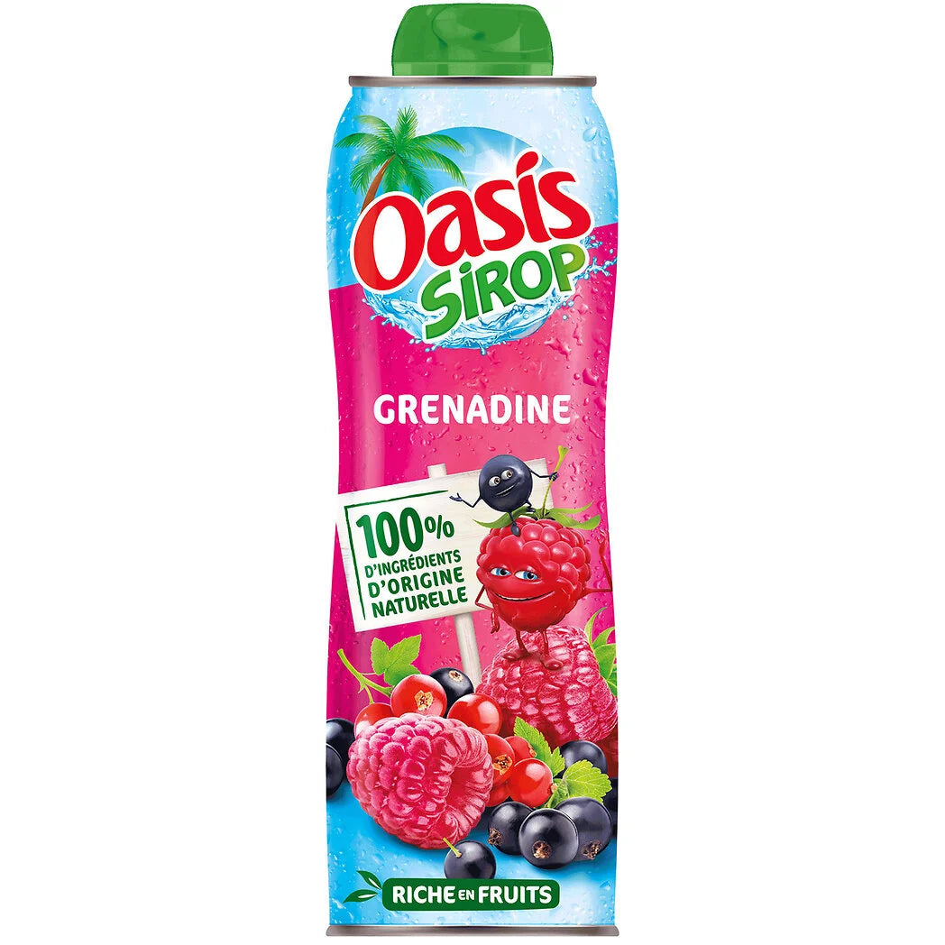 OASIS Grenadine Syrup - 75cl – The French Box