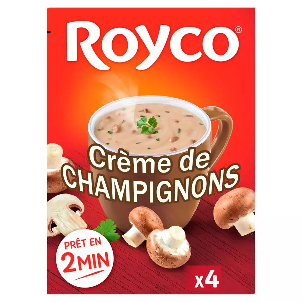 ROYCO Cream of Mushroom Soup – 4x20cl – The French Box
